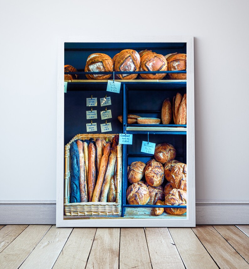 Paris French Baguette Paris Boulangerie Paris Kitchen Decor - Etsy