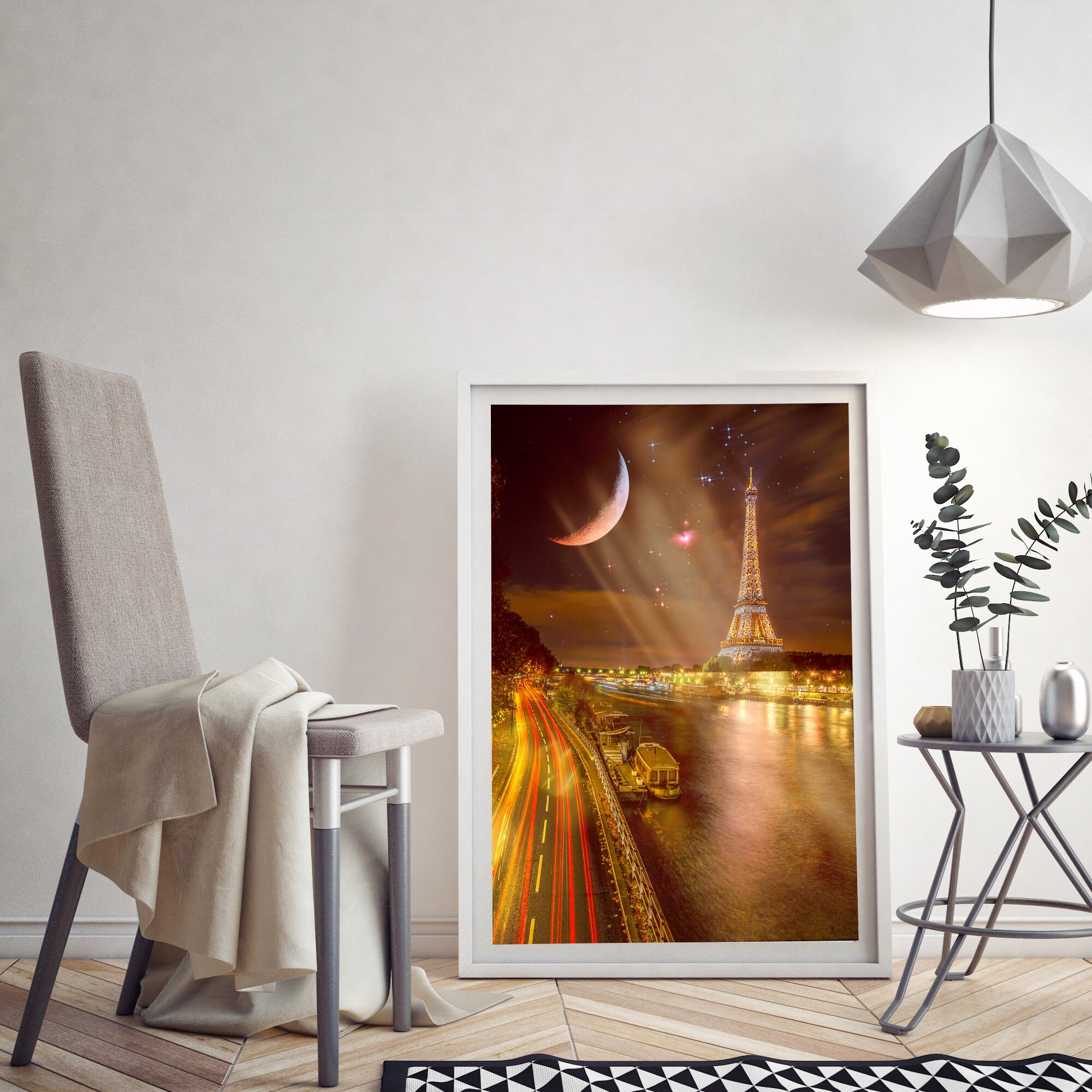 Eiffel Tower Wall Art Paris Photo Large Wall Art Paris | Etsy