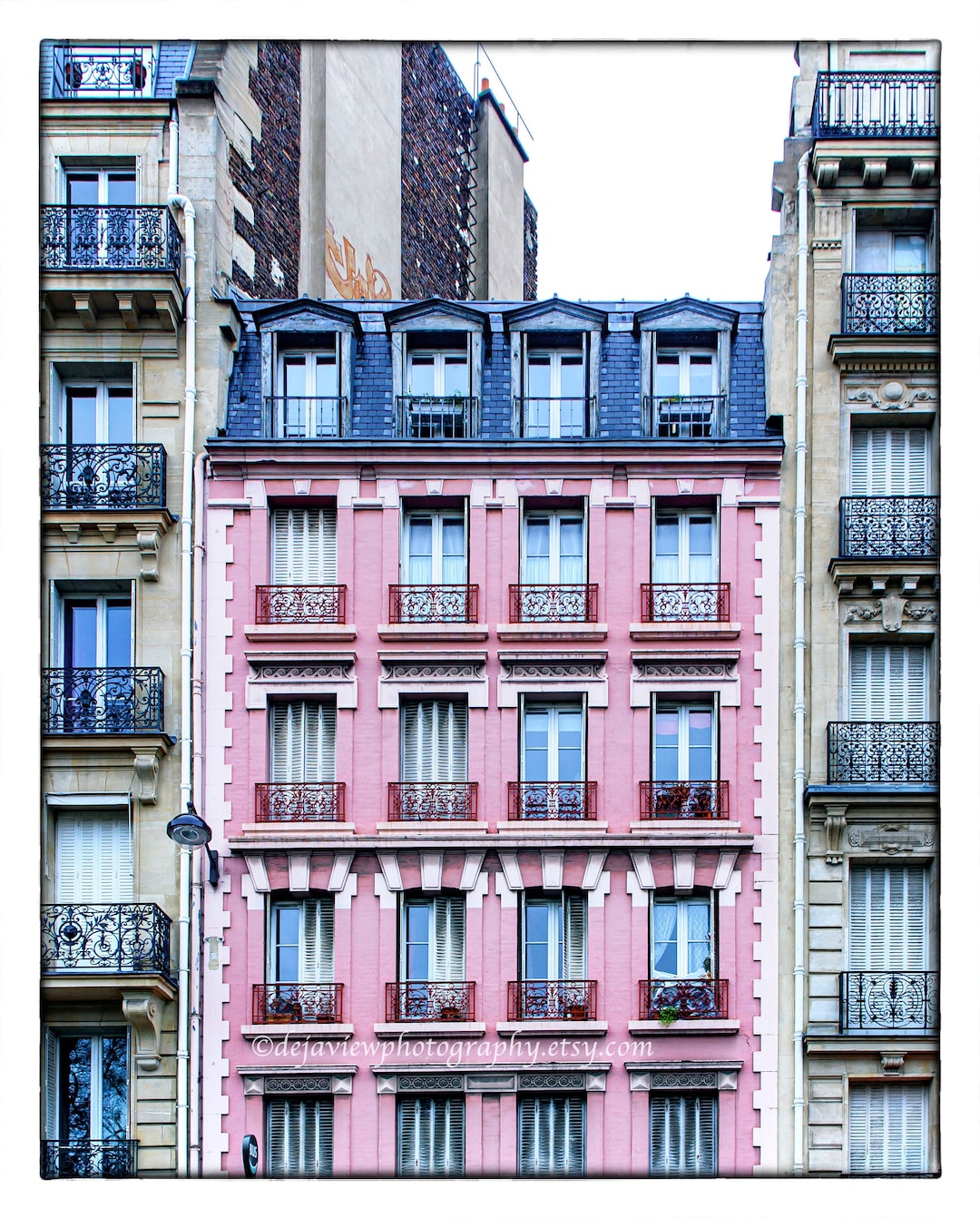 Paris Pink Windows, French Home Decor, French Architecture, Paris ...