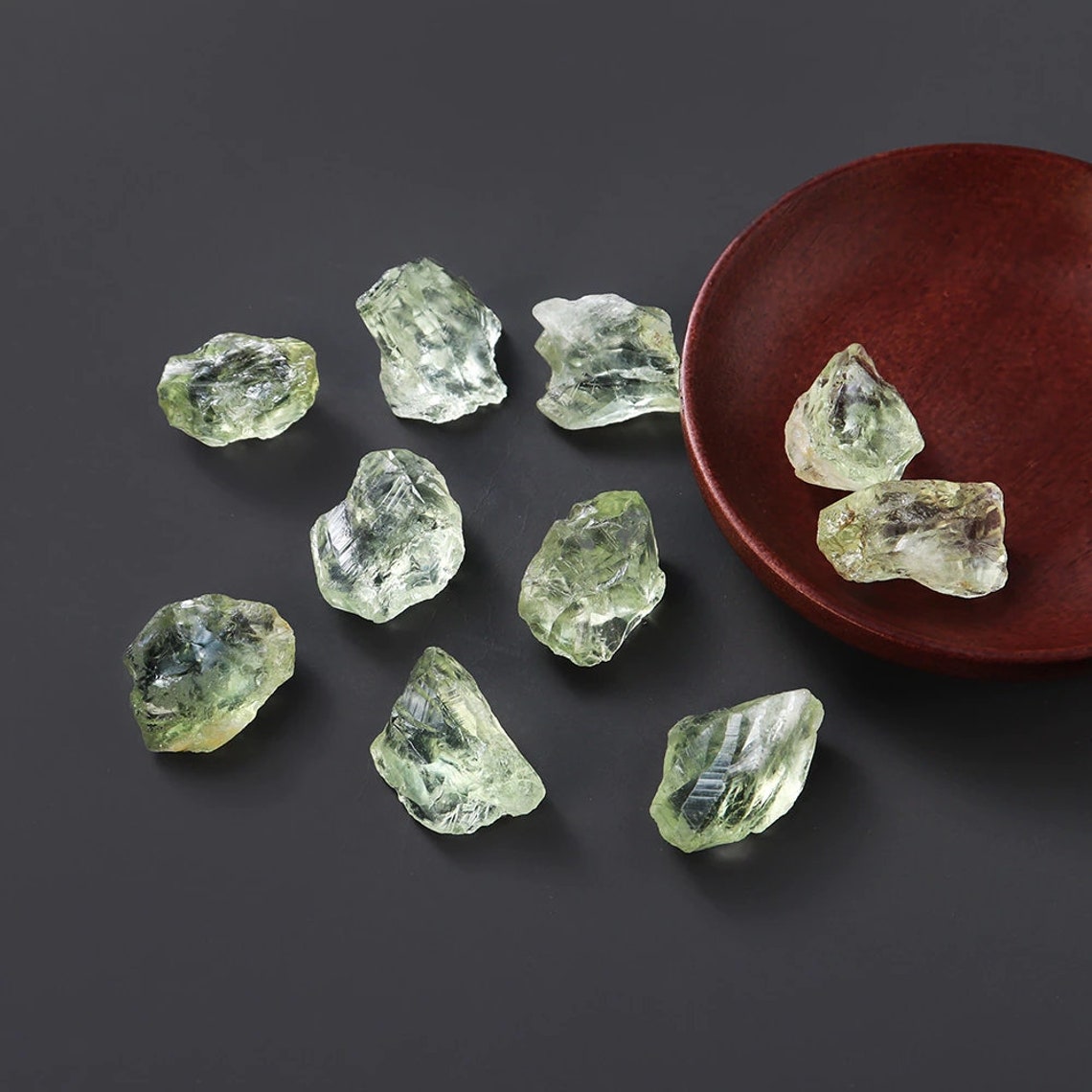 High Quality Raw Green Quartz Natural Rough Green Quartz Stone | Etsy