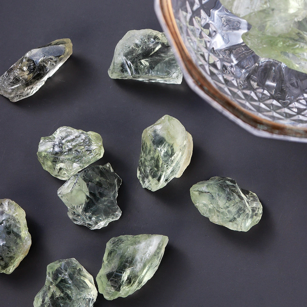 High Quality Raw Green Quartz Natural Rough Green Quartz Stone | Etsy