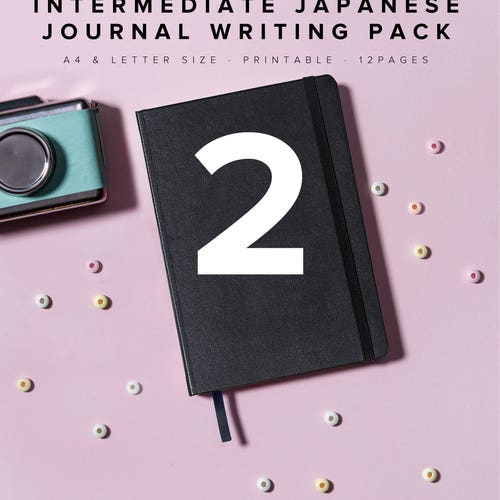 Japanese Journal Writing Beginners to Advanced Bundle 2 - Etsy