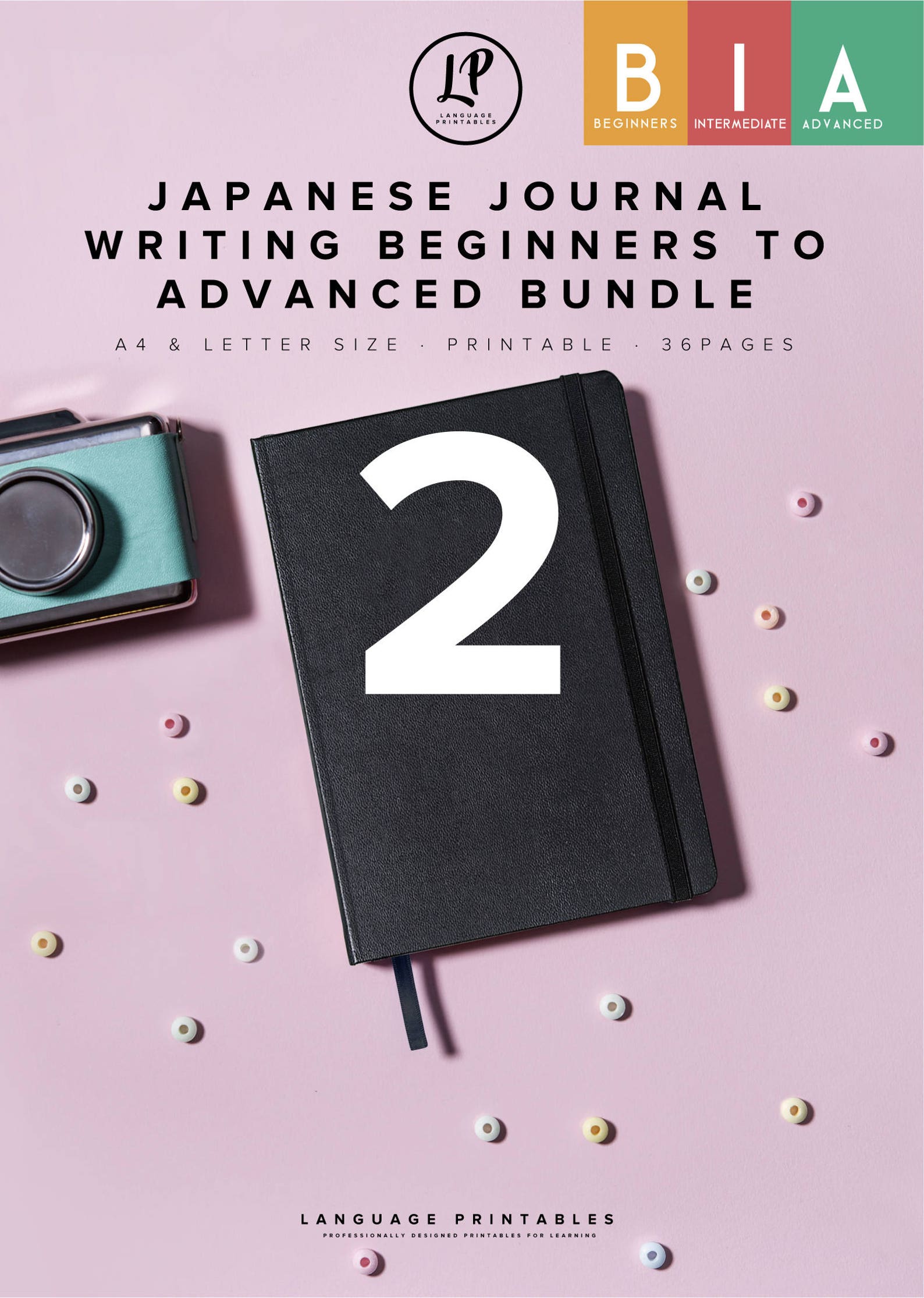 Japanese Journal Writing Beginners to Advanced Bundle 2 - Etsy