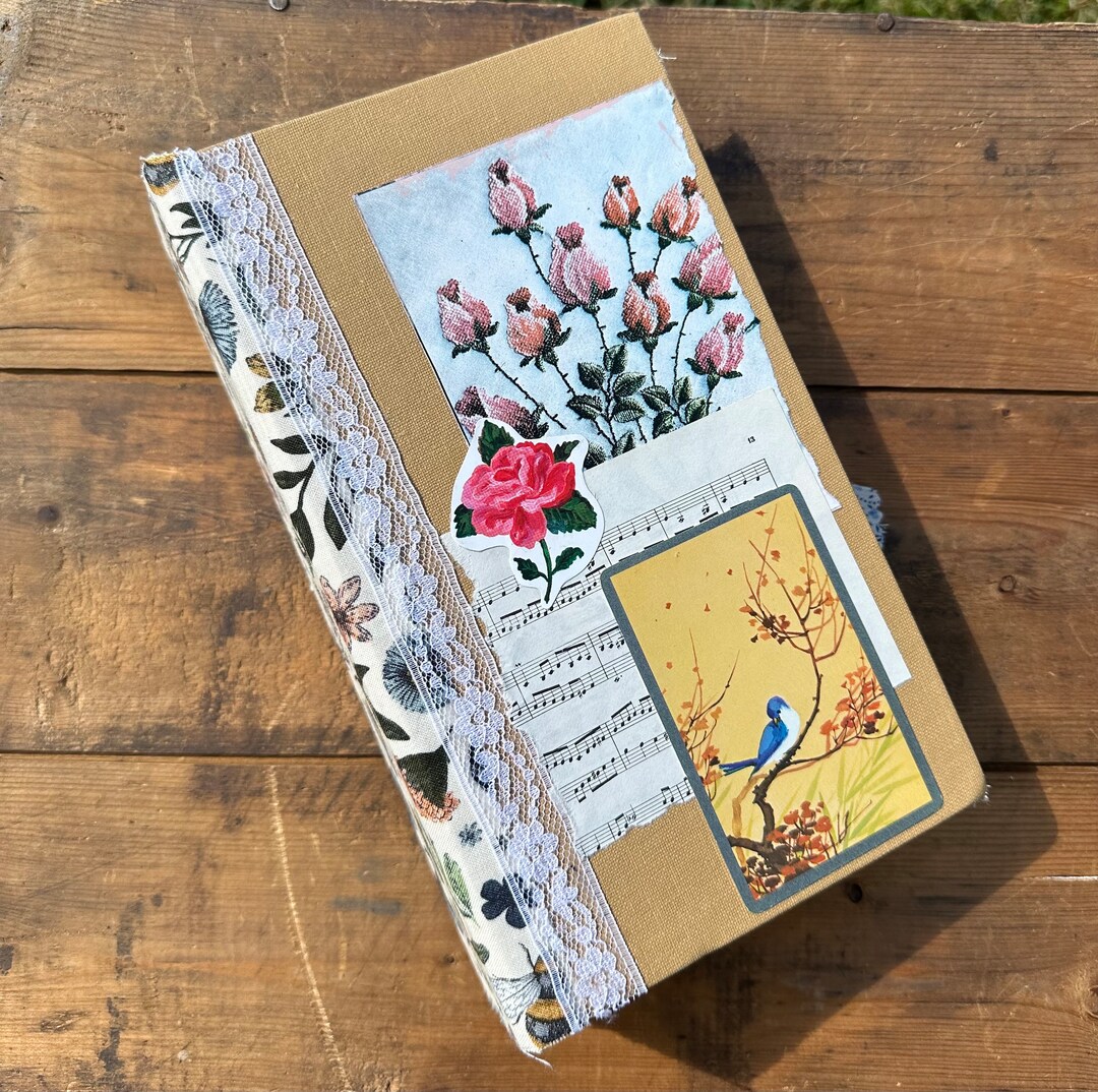 Handmade Junk Journal,upcycled Book Covers,junk Journal,memory Keeping ...