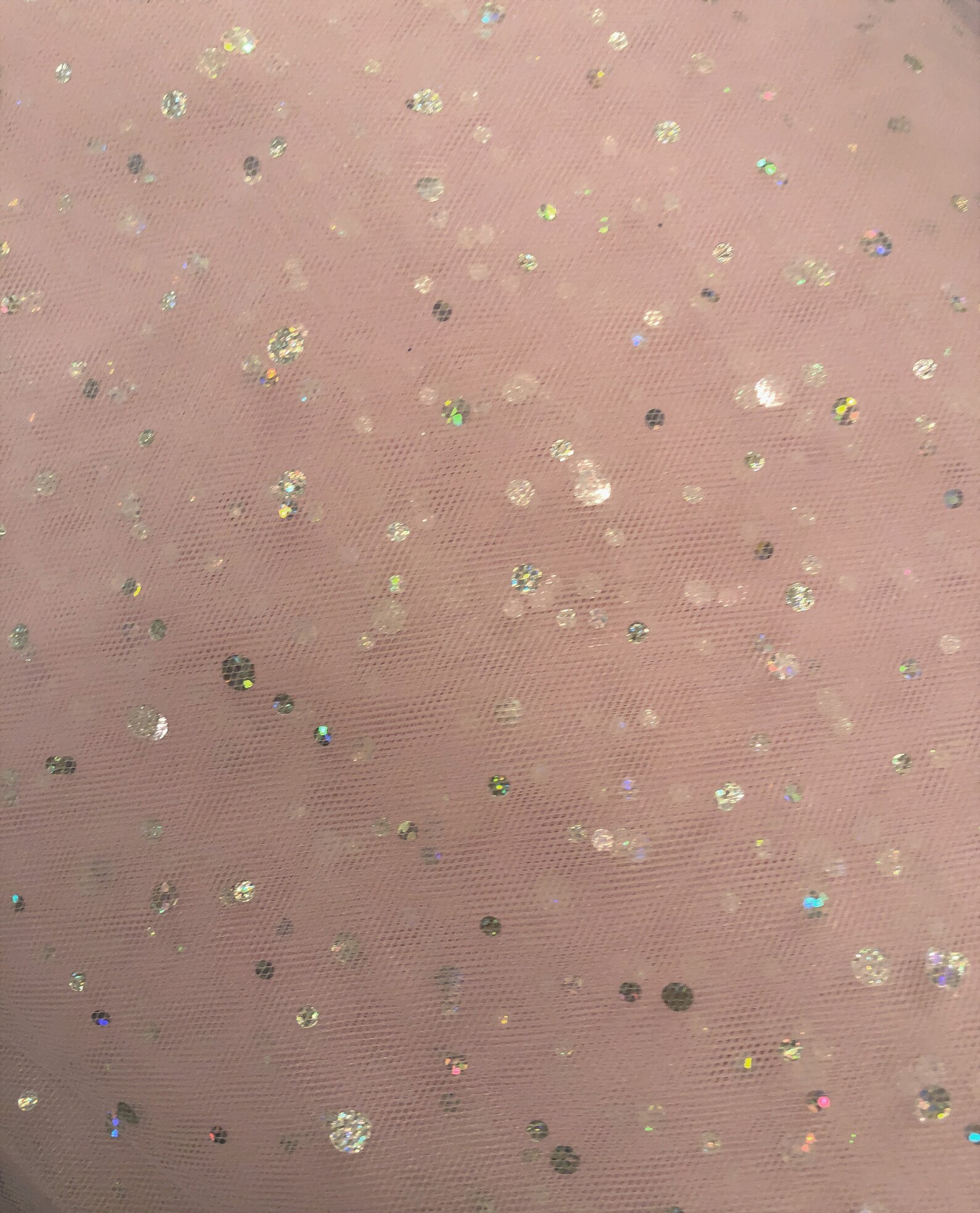 60 W Premium Light Pink W/silver Sequin Sparkle - Etsy