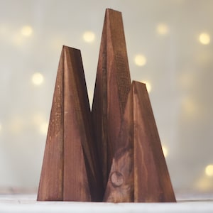 Rustic Tree Reclaimed Wood Trees, Rustic Home Decor, Wooden Tree Shelf ...