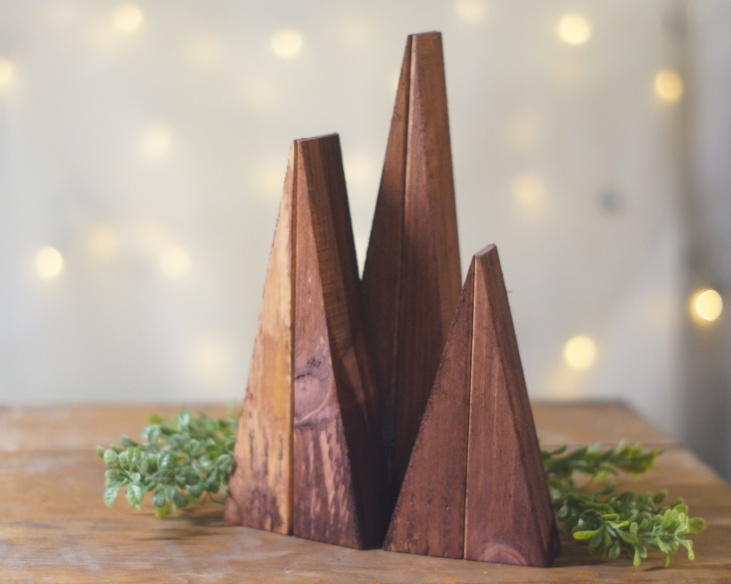 Rustic Tree Reclaimed Wood Trees Rustic Home Decor Wooden - Etsy