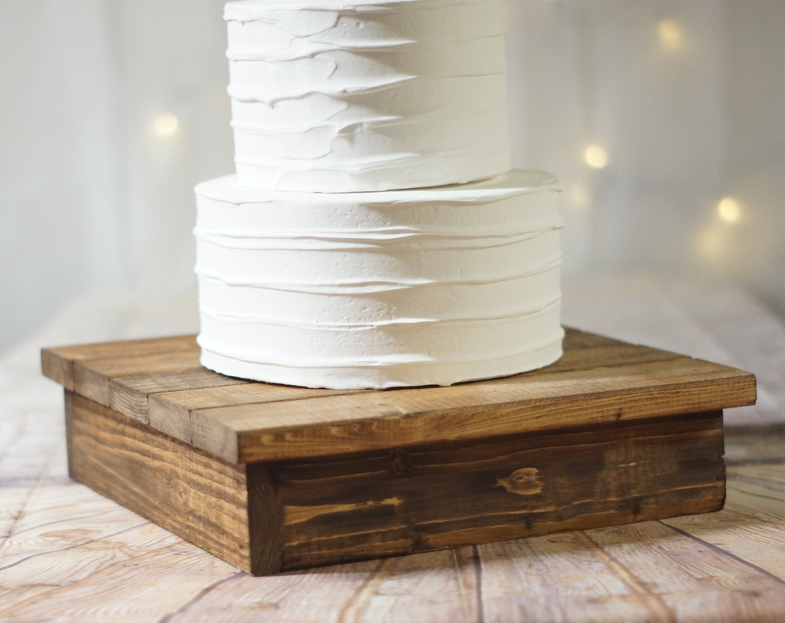 10-12 Wood Cake Stand Set Rustic Wedding Decor - Etsy