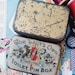 The Lady's Own Toilet Pin Box, Short Whites, Vintage Tin, Tubbs, Lewis ...