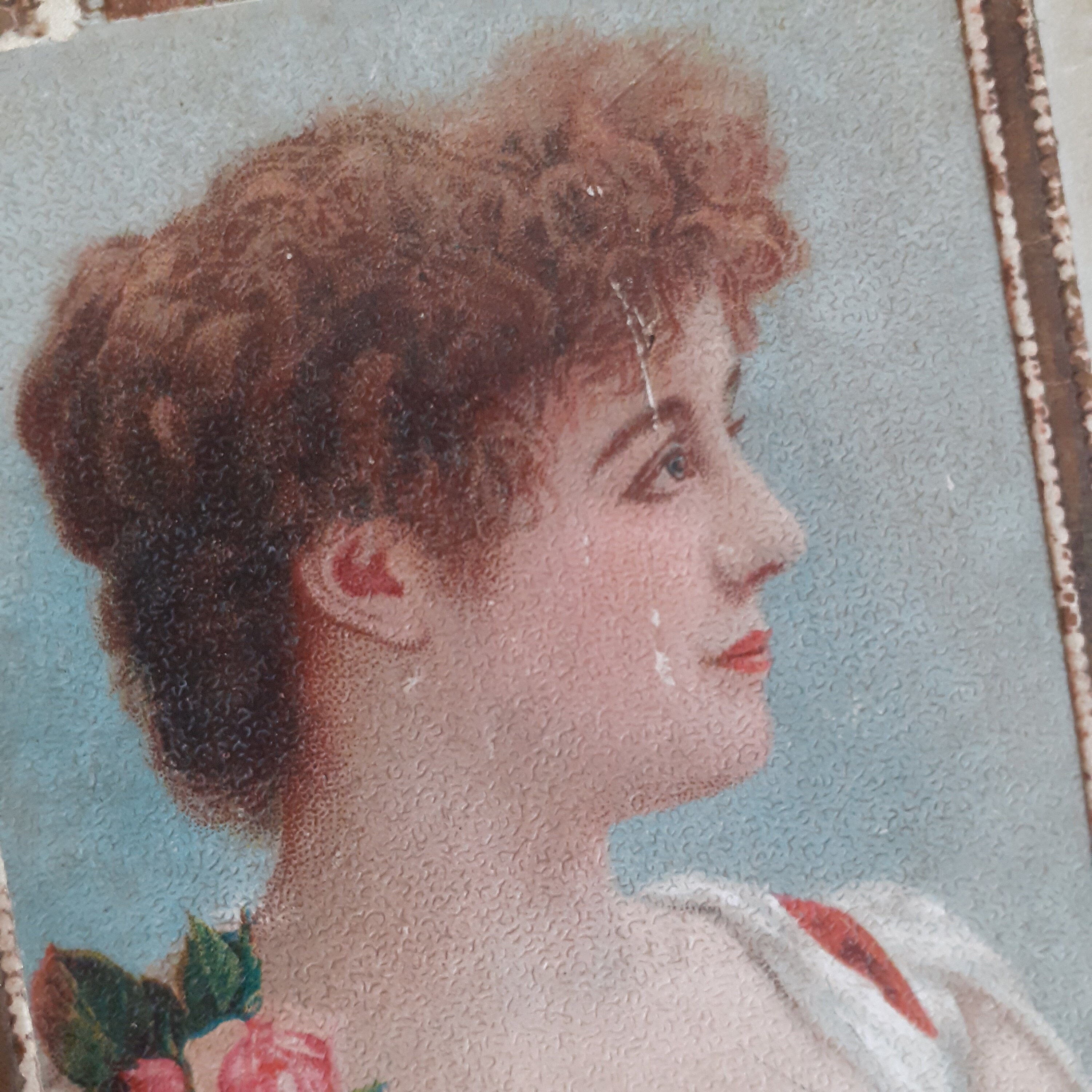 Victorian Chocolate Box Rare Antique Box 1890s Female | Etsy