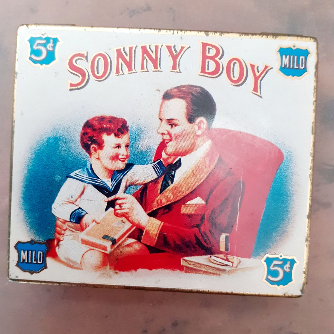 Dodo Designs 'sonny Boy' Retro Vintage Tin, Made in England, 1980 - Etsy