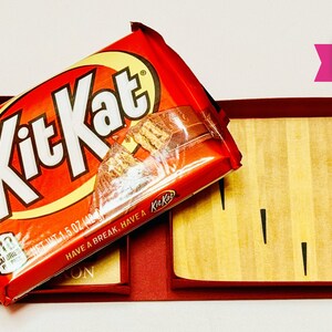 Kitkat Wallet Party Favor/custom Party Favor/candy Box/bowling Party ...
