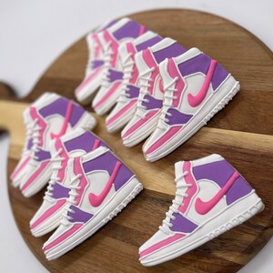 Custom Sugar Cookies / High Top Sneaker Cookies (1 Dozen) - Etsy