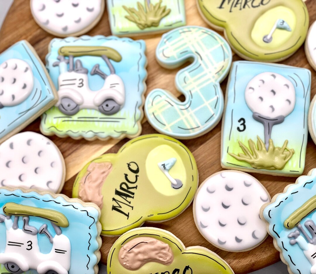 Custom Sugar Cookies / Golf Cookies (1 Dozen) - Etsy