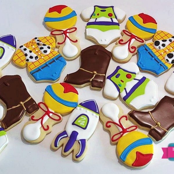 Baby Toy Story Cookies - Etsy