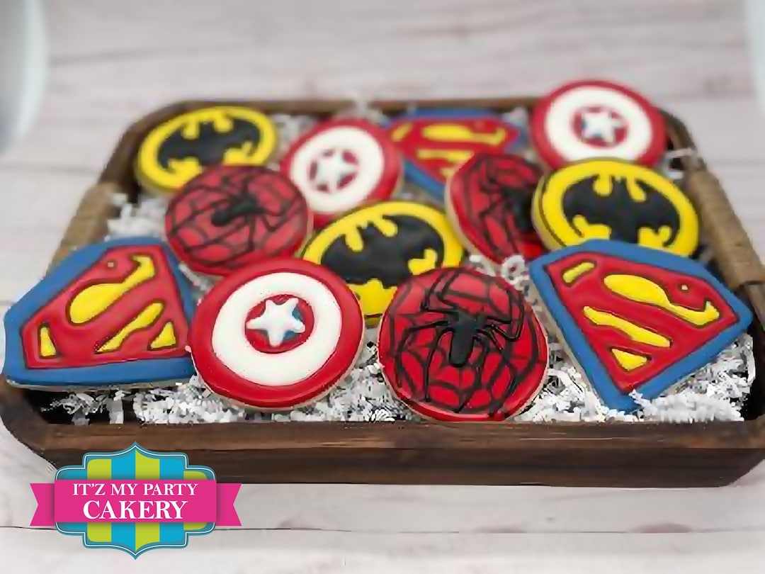Hero Cookies 1 Dozen - Etsy