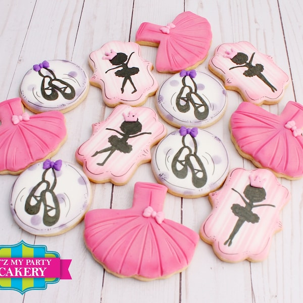 Ballet Sugar Cookies - Etsy