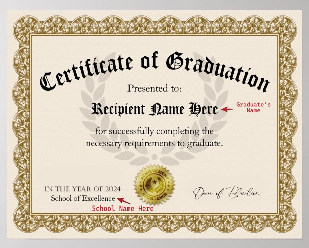 20 Custom Mini Graduation Diplomas/ Edible Toppers/ Cupcake/krispy ...