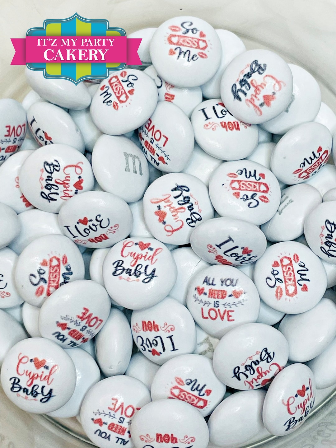 Personalized Valentine's Day M&ms: Custom Photo Chocolates/custom ...