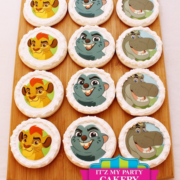Custom Cookies Lion - Etsy