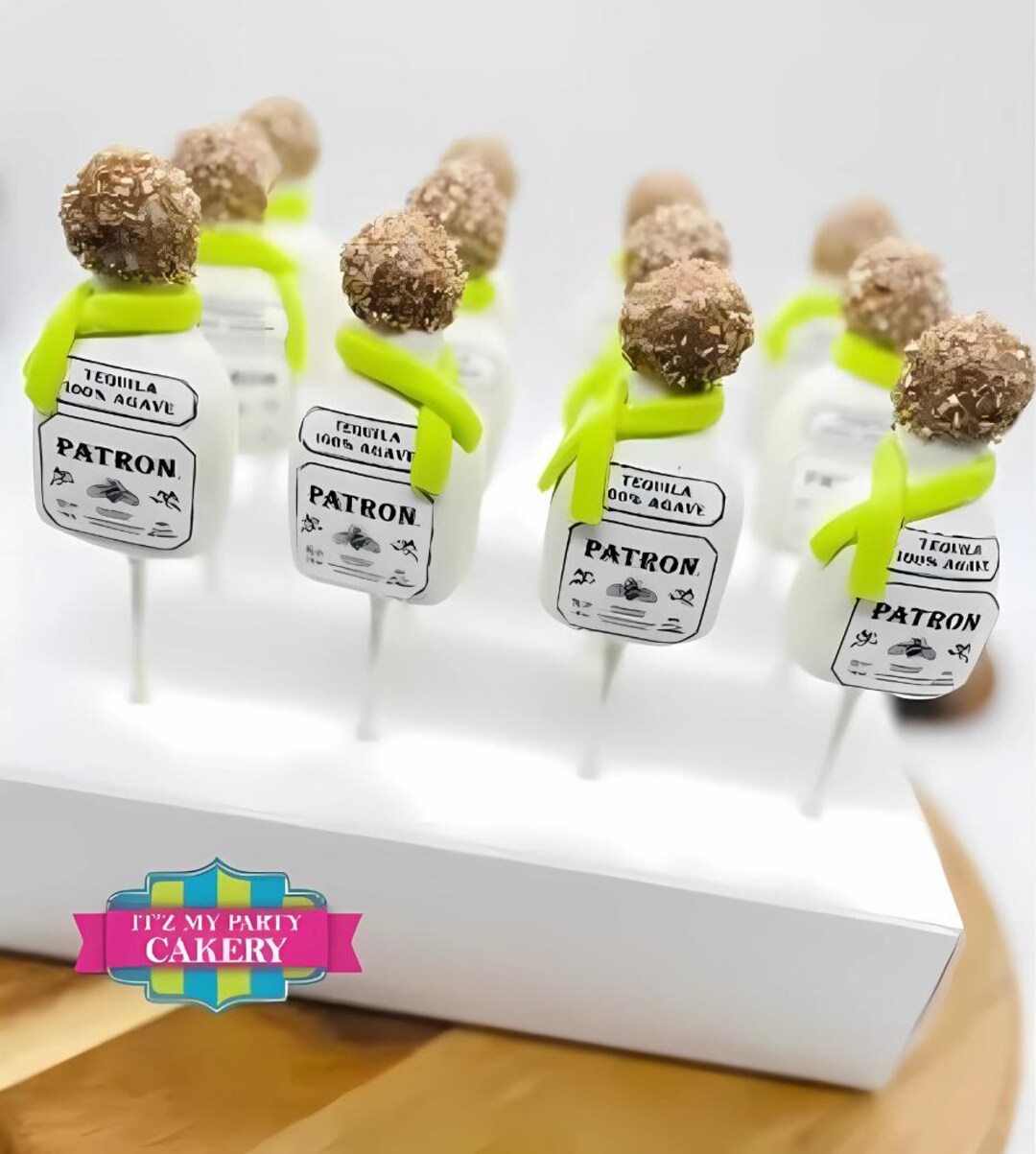 Custom Cake Pops / Alcohol Bottle Cake Pops / Tequila Cake Pops / Cinco ...