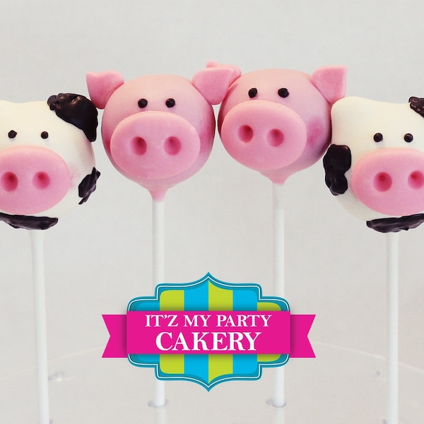Animal Cake Pops - Etsy