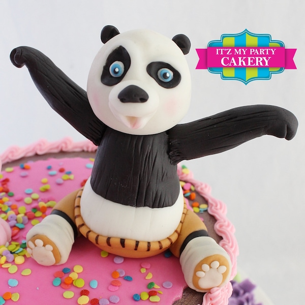 Panda Cake Topper - Etsy