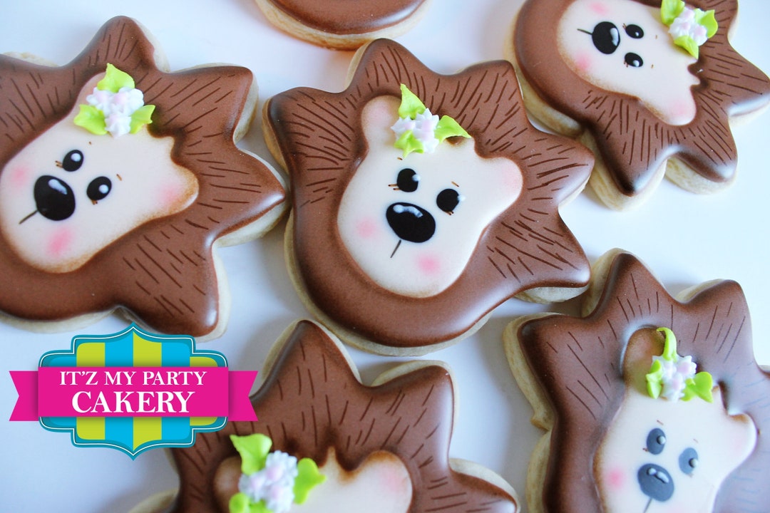 Hedgehog Cookies 1 Dozen - Etsy