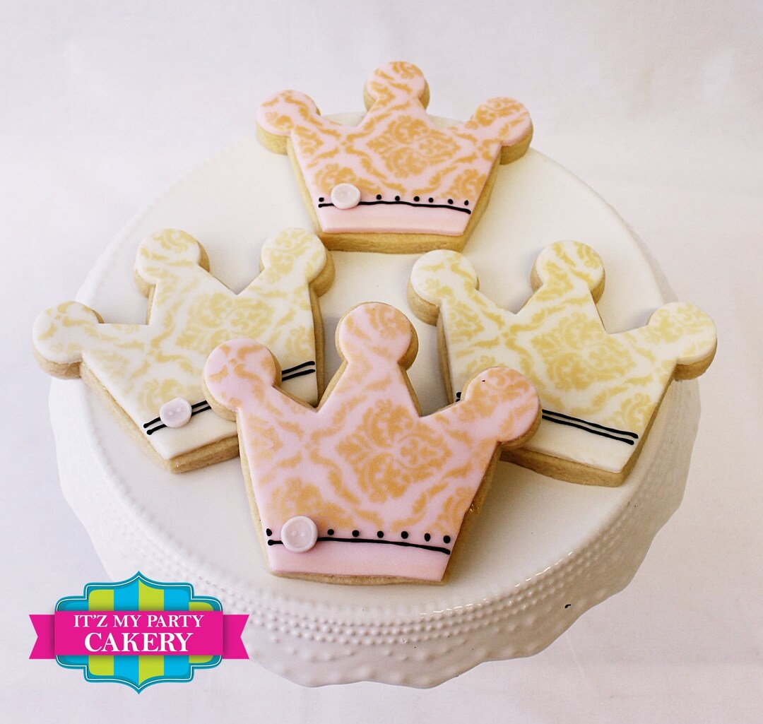 Custom Sugar Cookies / Royal Stenciled Cookies (1 Dozen) - Etsy