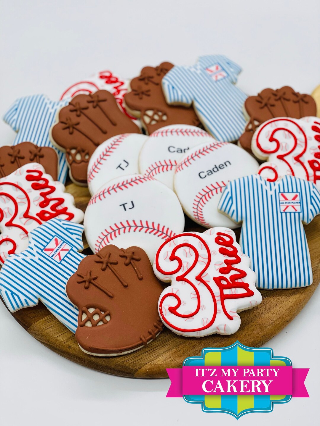 Custom Sugar Cookies / Little Slugger Baseball Cookies (1 Dozen) - Etsy