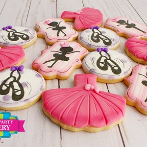 Custom Sugar Cookies / Dance Recital Cookies (1 Dozen) - Etsy