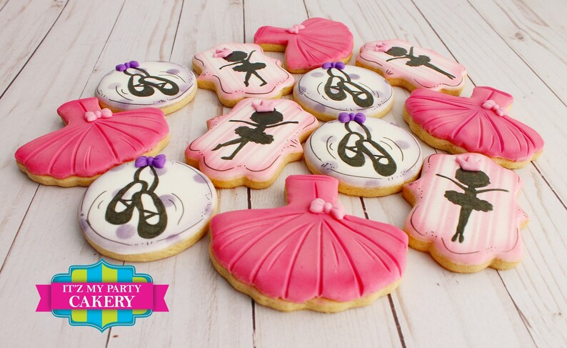 Custom Sugar Cookies / Dance Recital Cookies (1 Dozen) - Etsy