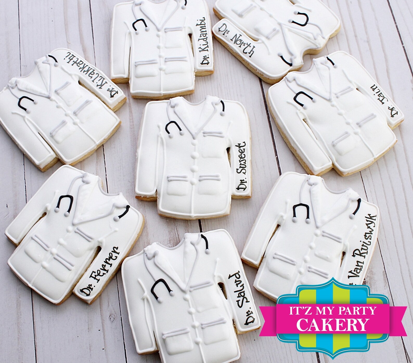 Custom Sugar Cookies / Dr. Coat Cookies - 1 Dozen - Etsy