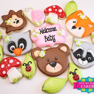 Bear Head Cookies 1 Dozen - Etsy