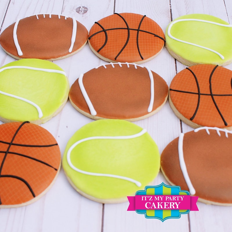 Sports Cookies - Etsy
