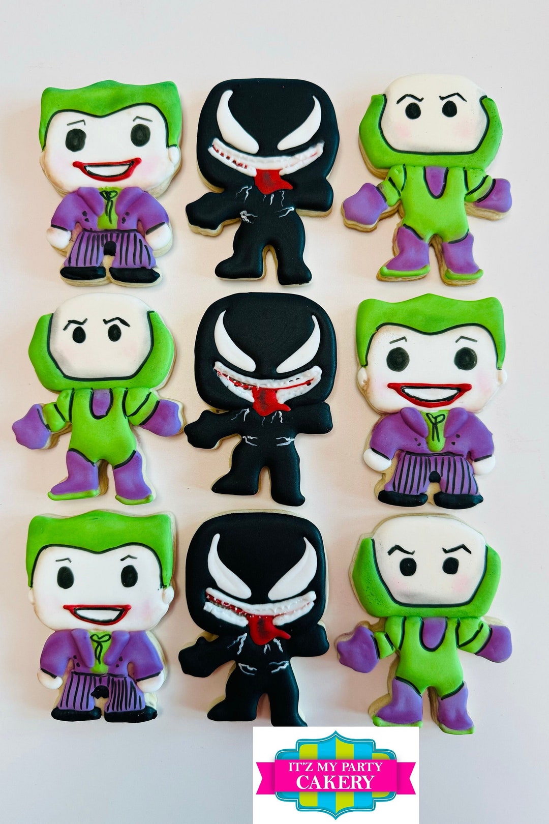 Custom Sugar Cookies / Villain Character Cookies (1 Dozen) - Etsy