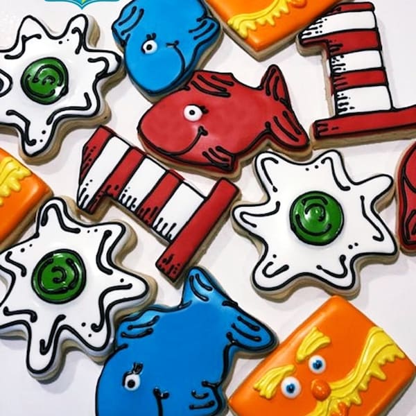 Dr Seuss Cookies - Etsy