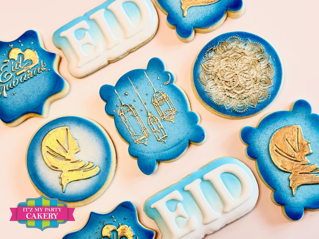 Custom Sugar Cookies / EID Mubarak (1 Dozen) - Etsy