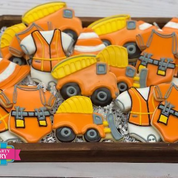 Construction Cookies - Etsy