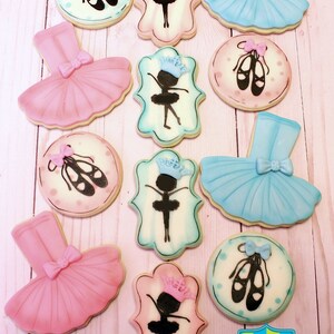 Custom Sugar Cookies / Dance Recital Cookies (1 Dozen) - Etsy