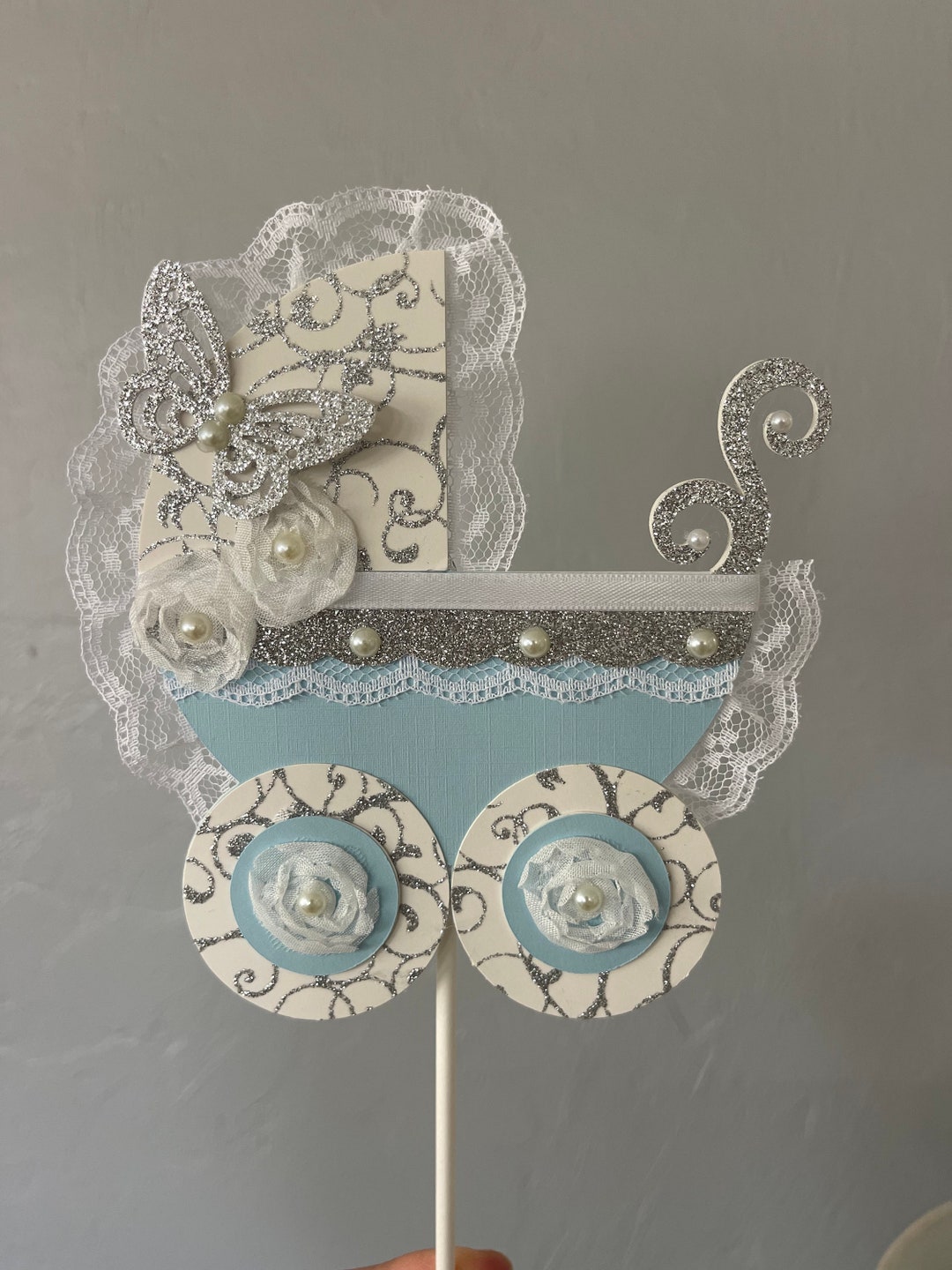 Baby Boy Cake Topper/blue Cake Topper/baby Shower Cake Topper/baby ...