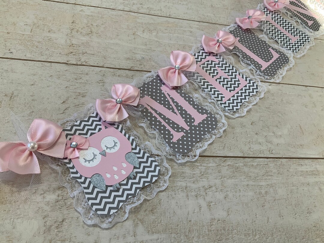 Bassinet Banner/newborn Mini Banner/baby Girl Name Banner/newborn ...