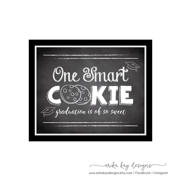 One Smart Cookie Sign - Etsy