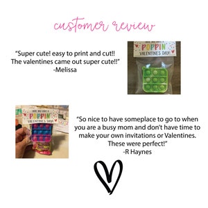 Have a POPPIN' Valentine's Day Digital Printable Valentine Tags, FLAT ...