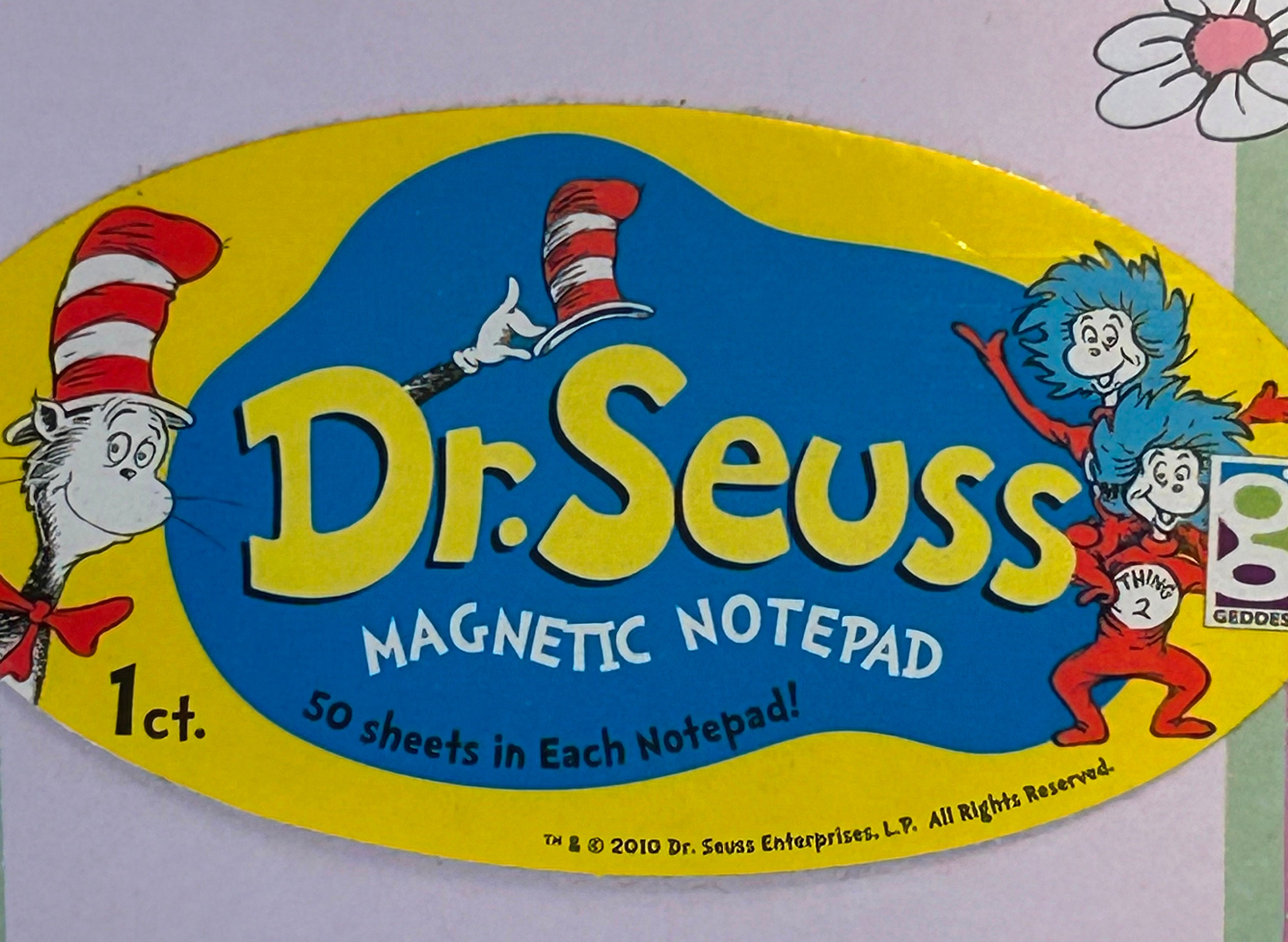 Dr. Seuss Horton Hears a Who Magnetic Note Pad Mint - Etsy