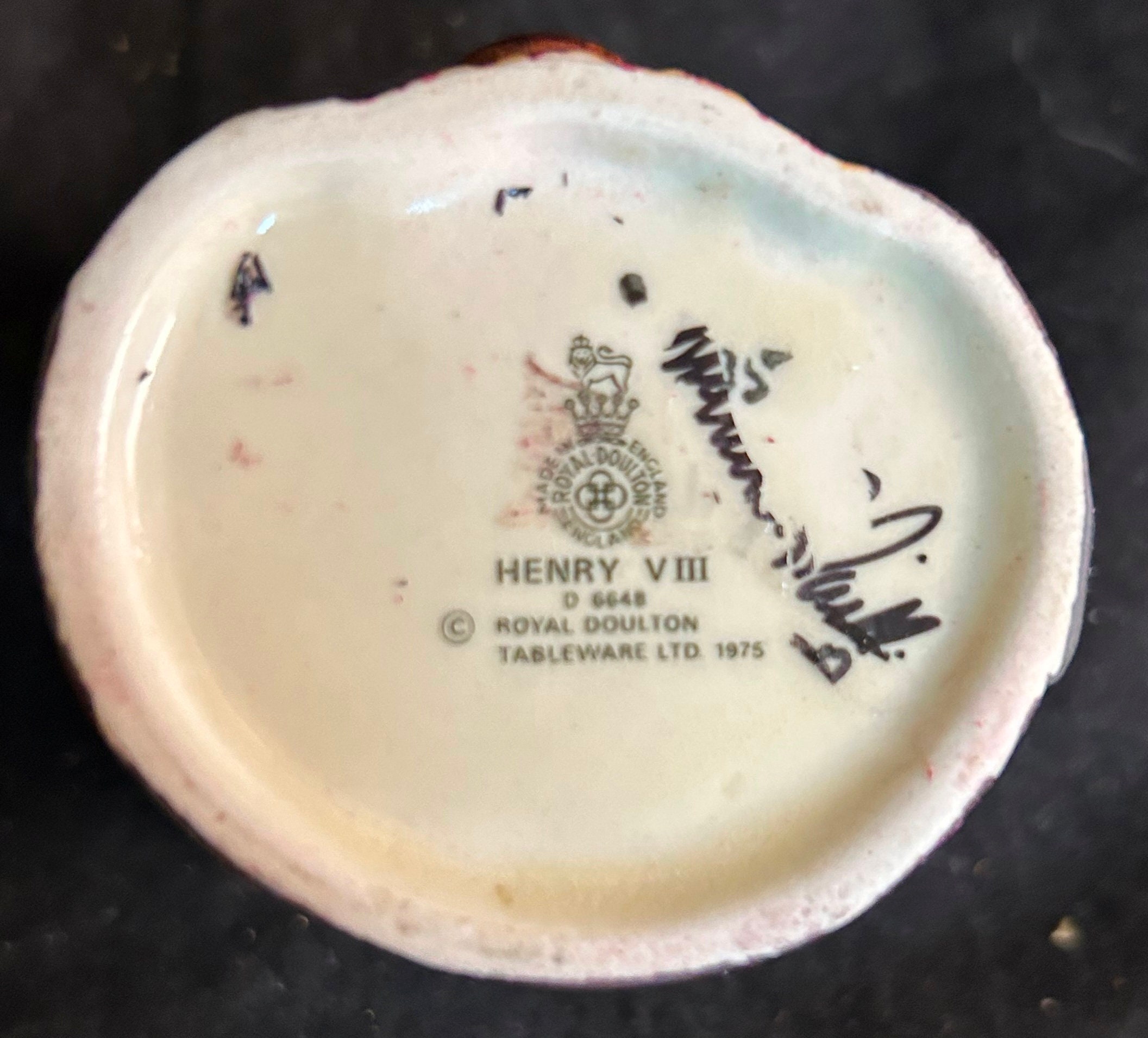 1975 Royal Doulton Henry VIII Mini Toby Mug Cup D-6648 Signed - Etsy