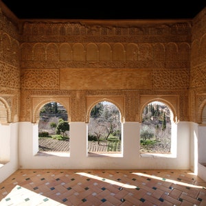 Brick Floor With Ceramic Tiles Miniature, Medieval Architecture ...