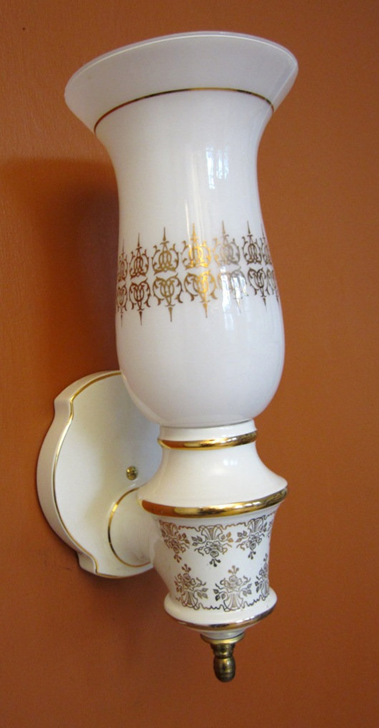 Vintage Lights FOUR 1970s Hollywood Regency Sconces by Moe Light. LARGE ...