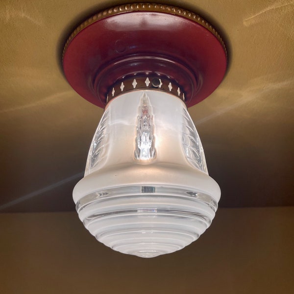 1940s Light Fixture - Etsy