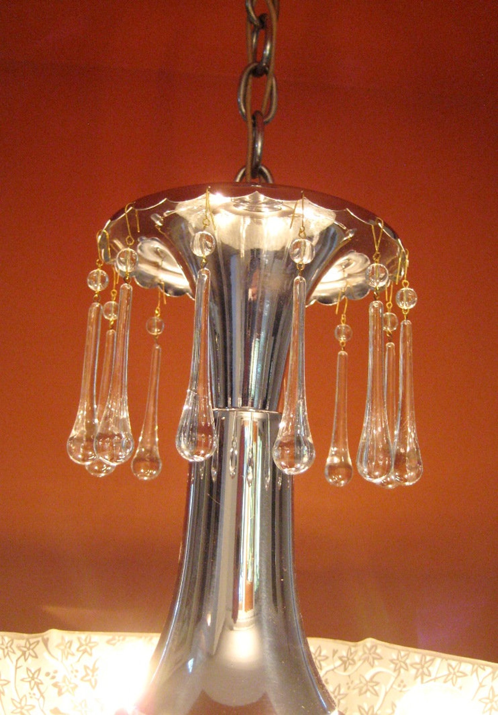 Vintage Lighting 1940s Mid Century Chandelier by Homart. MORE AVAILABLE ...